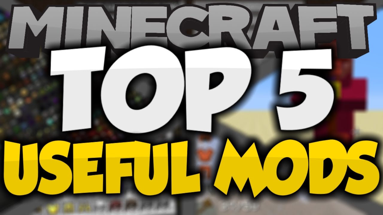 Top 5 Minecraft Useful Mods! - Best Minecraft Mods For Minecraft 1.8 ...