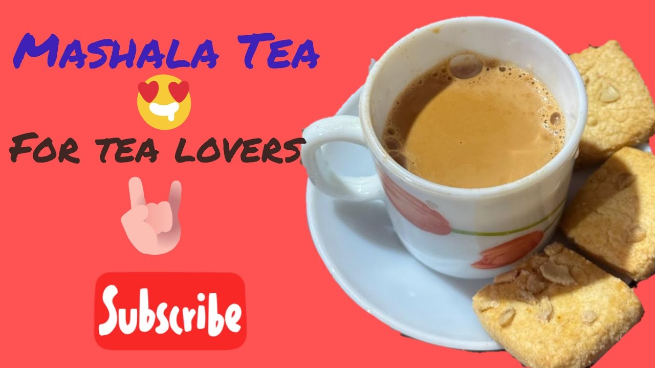 Mashala chai recipe।Mashala ☕ tea। cutting chai।🥰🥰 - YouTube