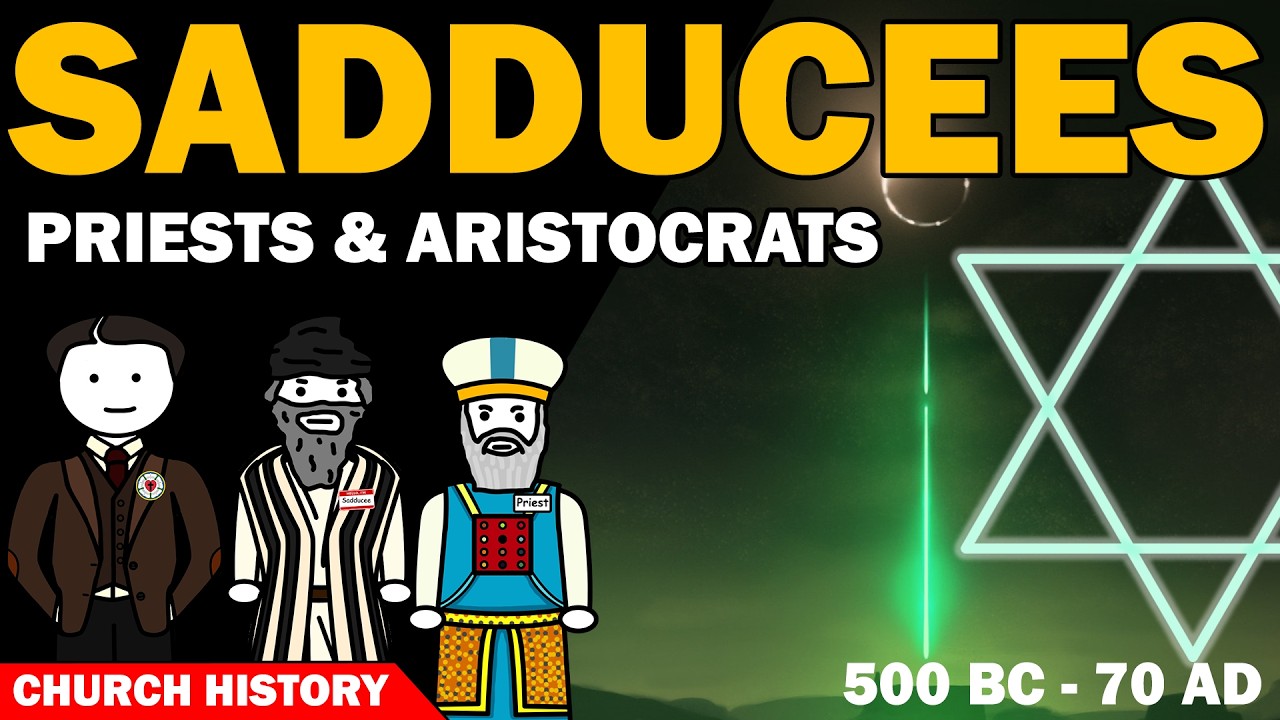 History of the Sadducees: Powerful and Hated | Church History - YouTube