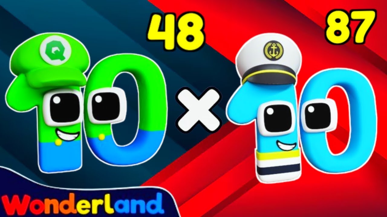 Wonderland Number Blocks: BIG NUMBERS & Tens Join Up the Fun and ...