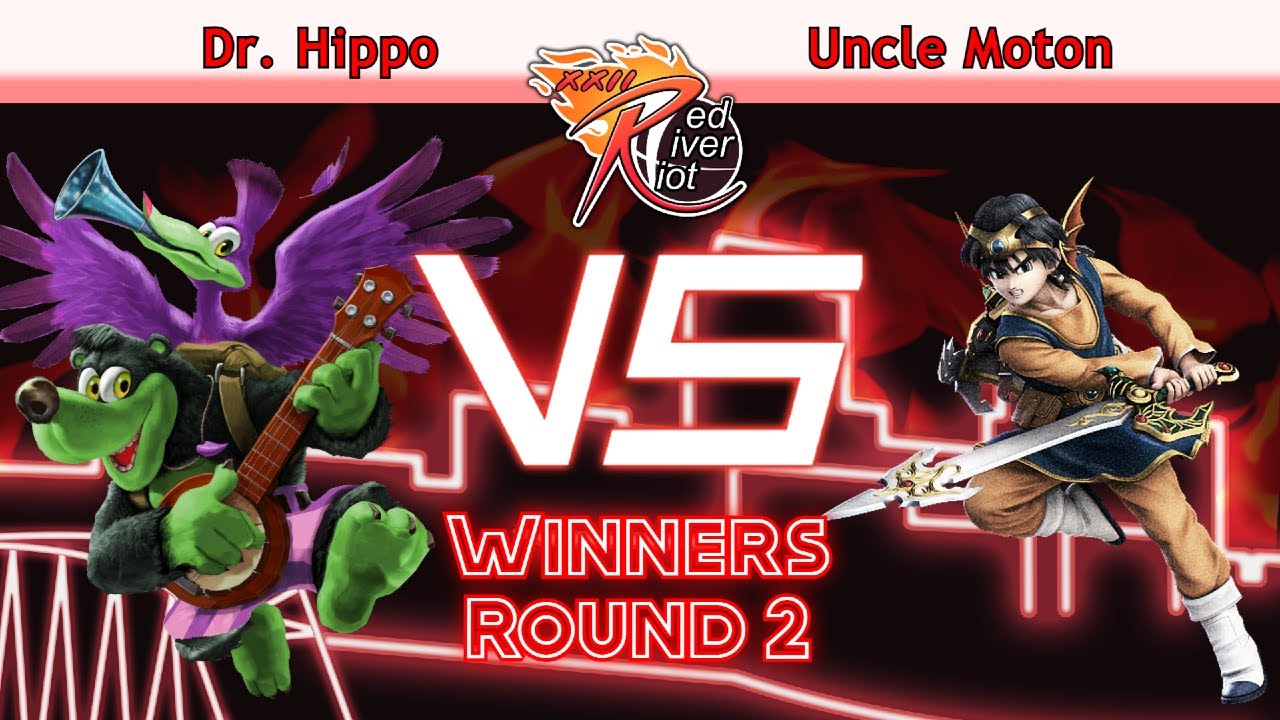 Dr. Hippo (Banjo & Kazooie) vs Uncle Moton (Hero) - WR2 - Red River Riot XXII - YouTube
