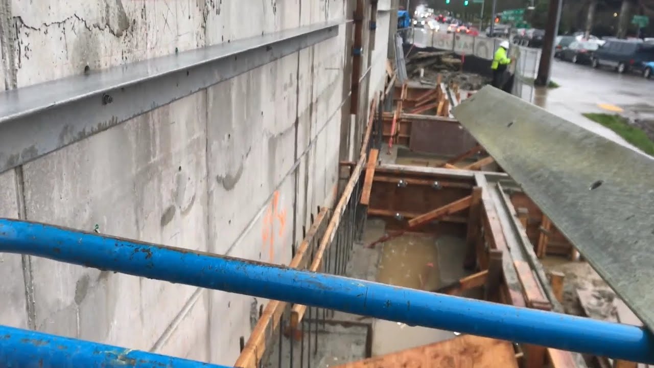 poniendo ángulo de 6x6 3/8 en pared para soporte de ladrillo - YouTube