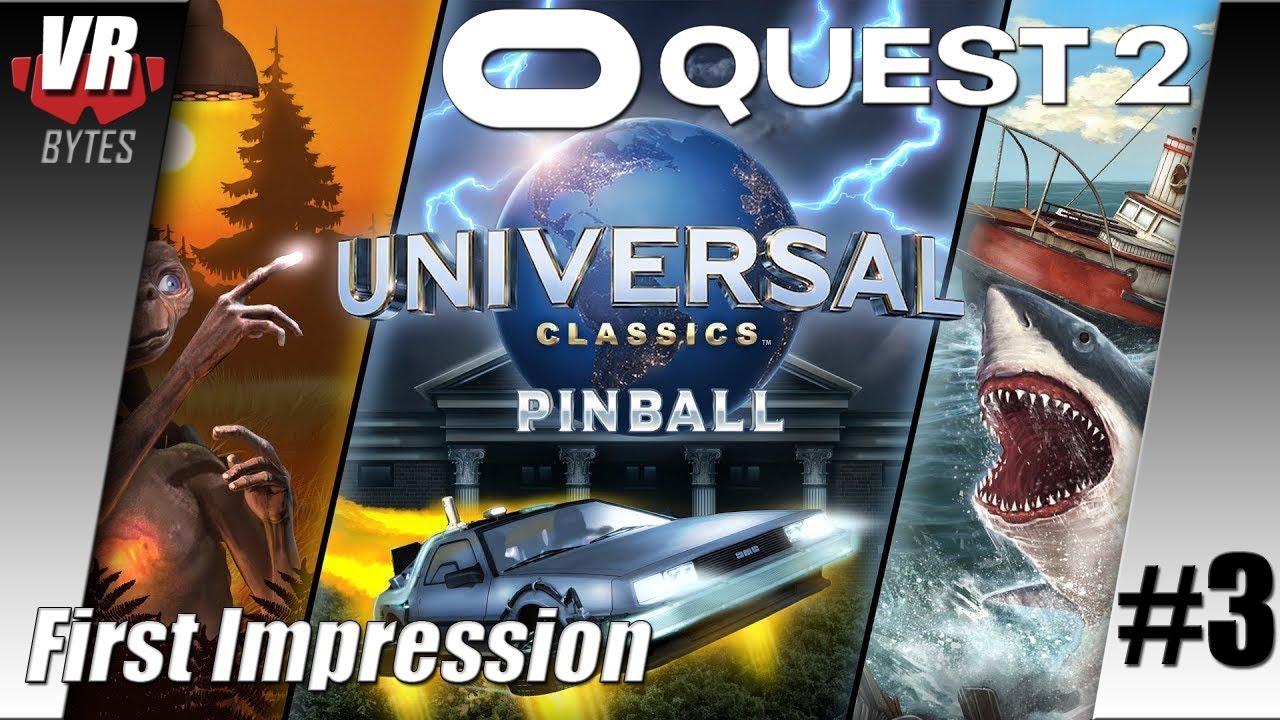 Pinball FX2 VR - Universal Classics Pinball / Oculus Quest 2 / First ...