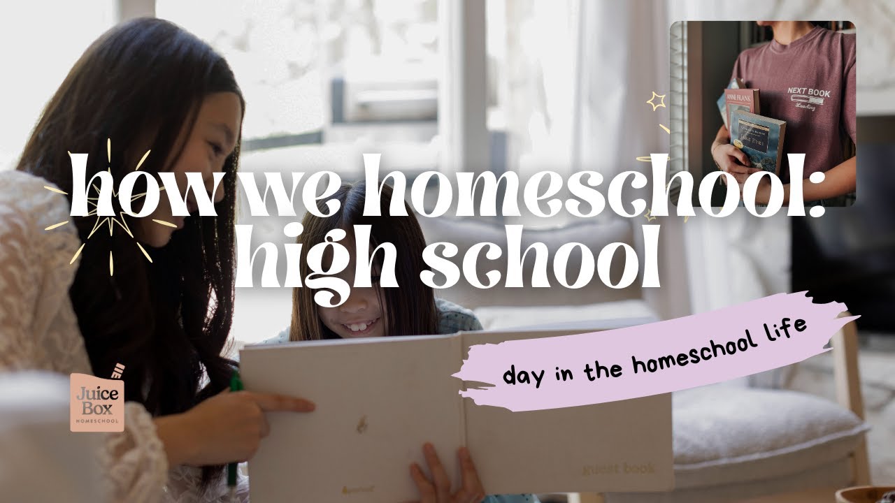 DAY IN THE LIFE HOMESCHOOLING HIGH SCHOOL | HOMESCHOOL SCHEDULE AND ...