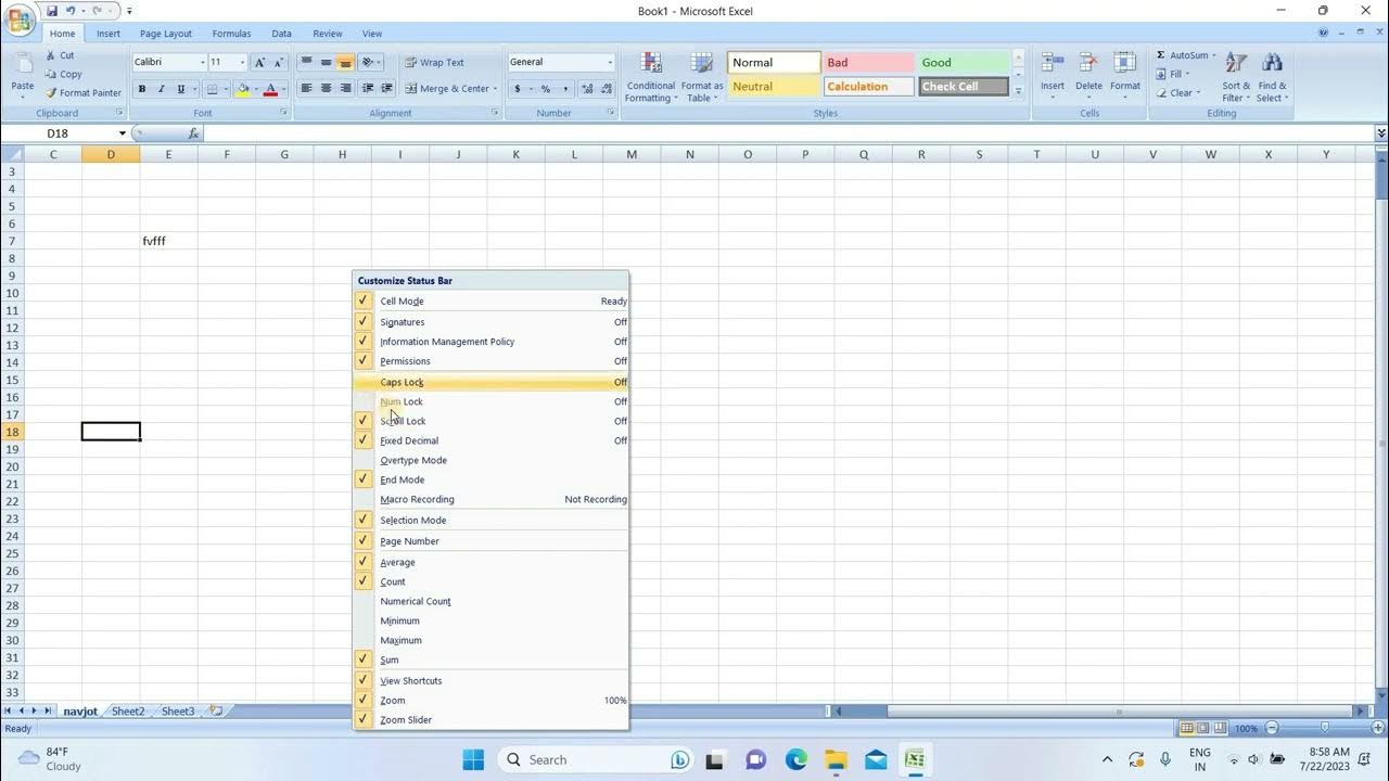 MS Excel-Part-1 - YouTube