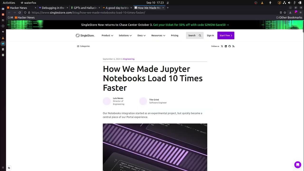 Surfing Hackernews (September 2024) - YouTube