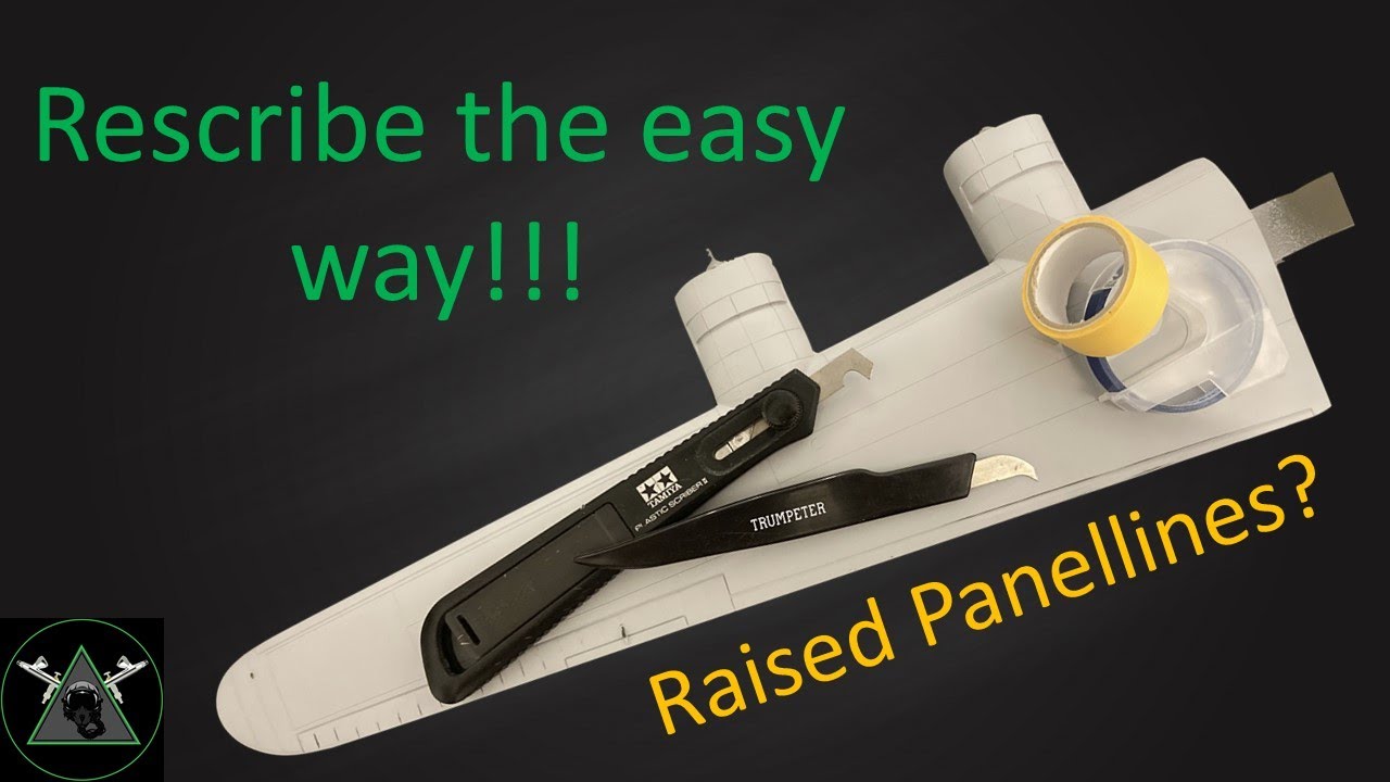 How to rescribe raised panel lines Tutorial - YouTube
