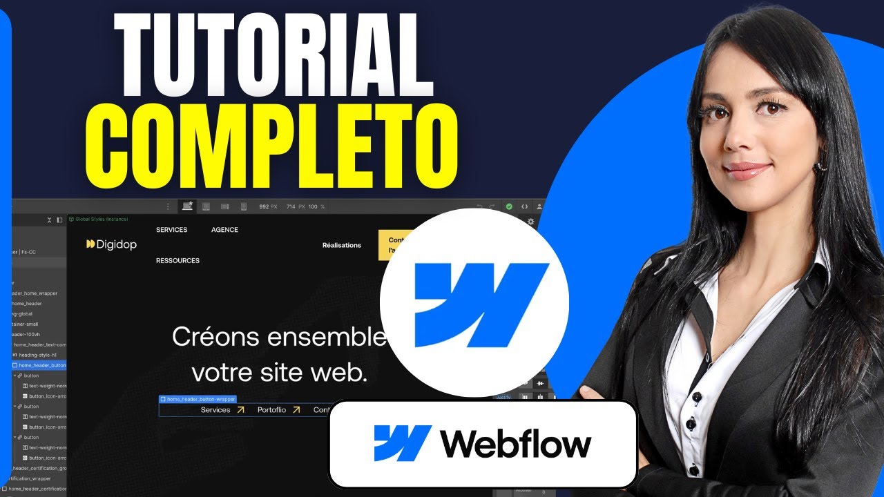 Como Usar Webflow | Webflow Tutorial Español (Guia Completo 2026) - YouTube