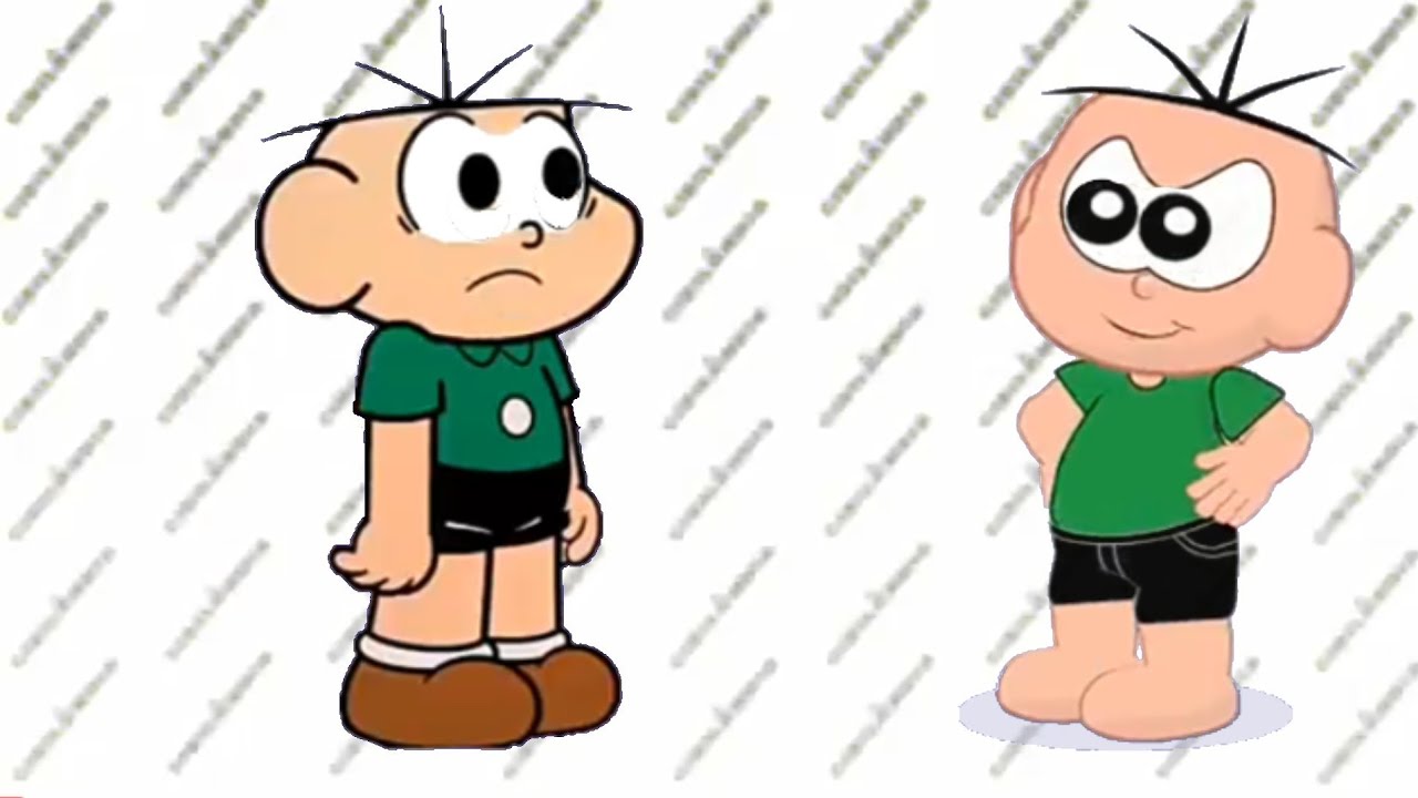 Cebolinha e Cebolinha versão gibilandia e mixtoon - YouTube