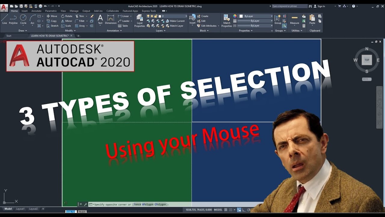 3 Types Of Selection In Autocad YouTube 3 Types Of Selection In Autocad YouTube