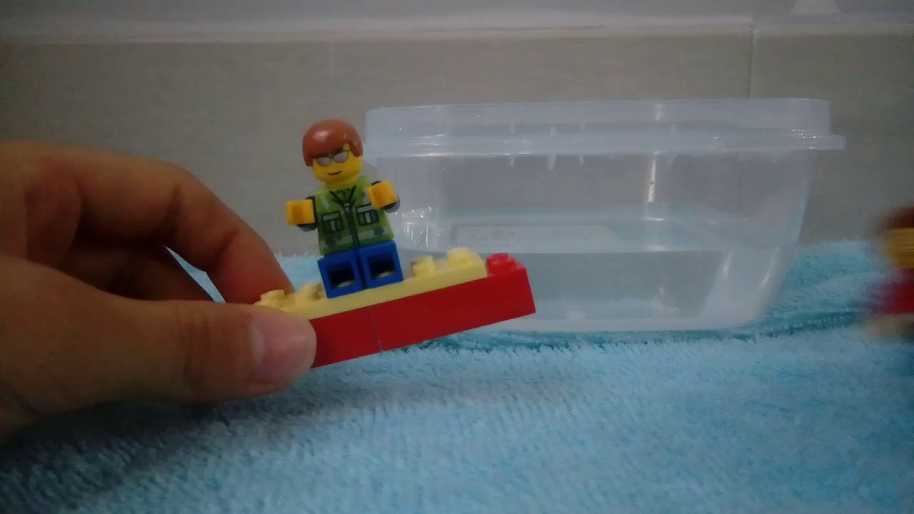 Lego swimming pool - YouTube