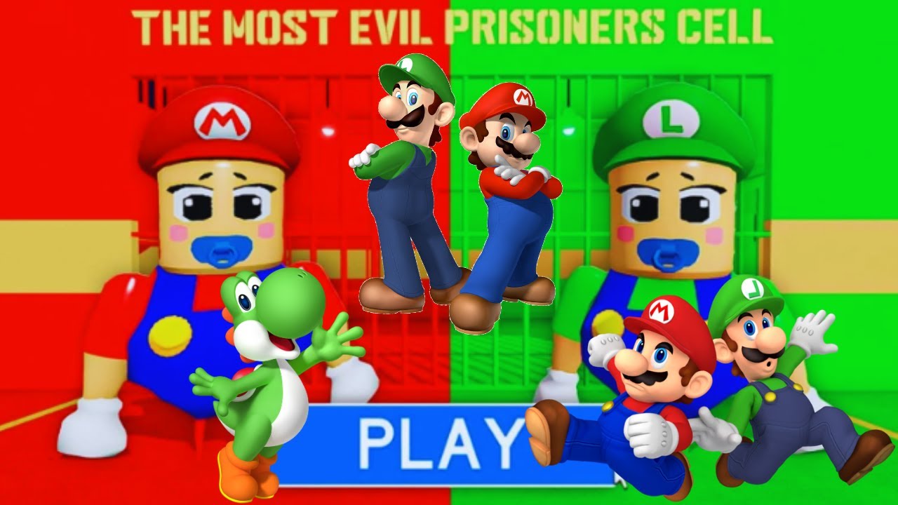 🔪MARIO & LUIGI Prison Run Escape in Roblox – Thrilling Gameplay! - YouTube