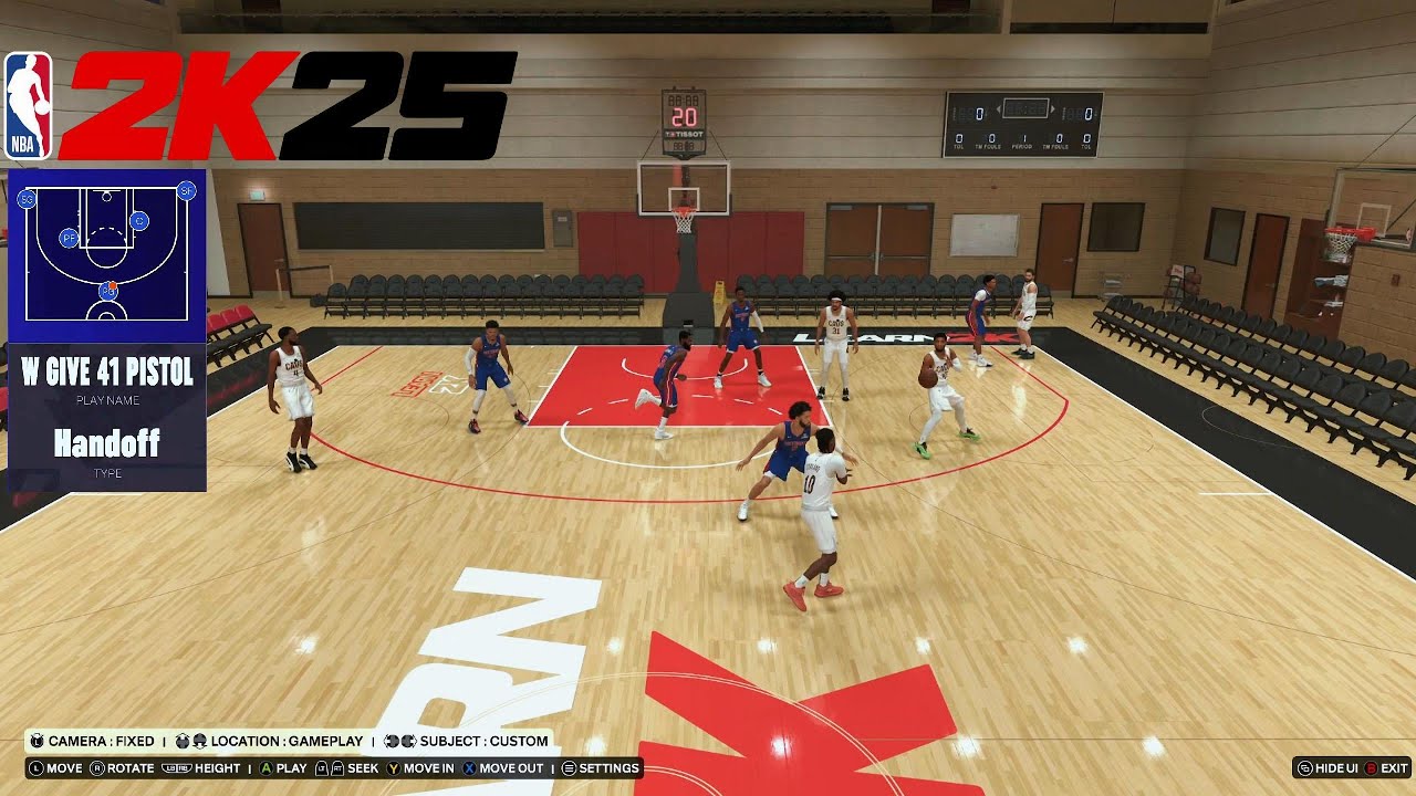 NBA 2K25 Play Breakdown | W Give 41 Pistol - YouTube