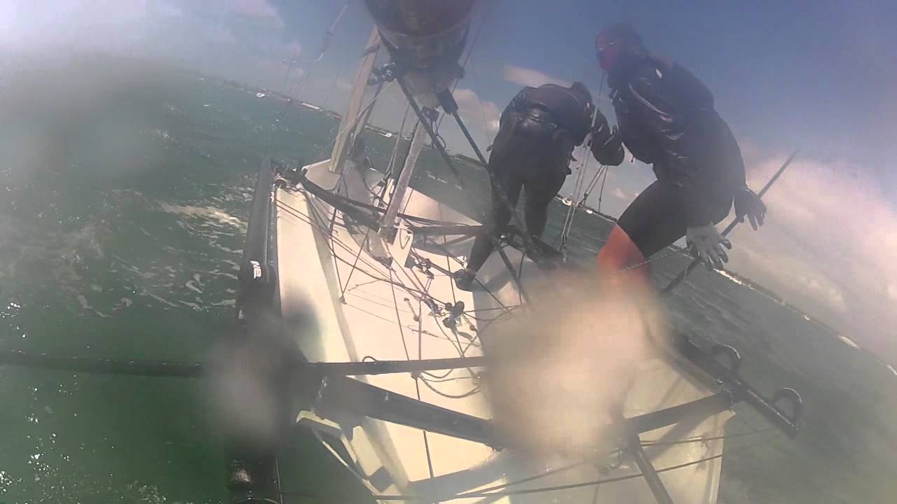 RS800 Skiff HISC Open 2012 - Windy - New Crew - YouTube