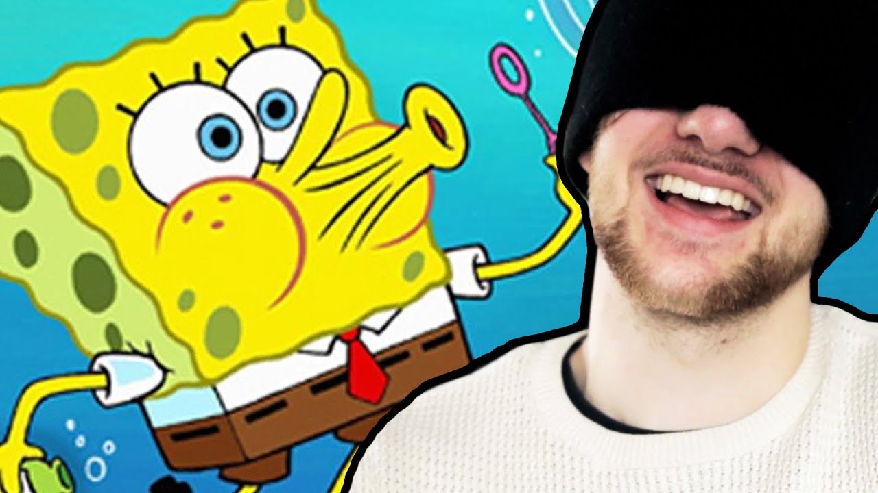 Reciting an ENTIRE episode of Spongebob BLINDFOLDED - YouTube