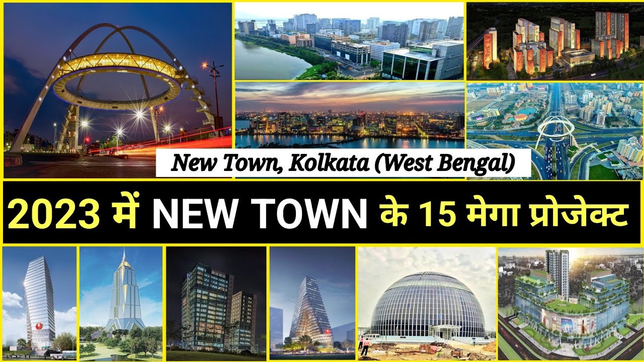 New town upcoming projects 2023 || under construction projects in ...