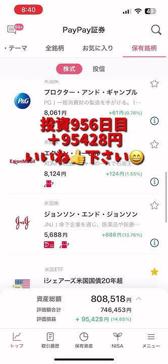 【paypay証券】株式投資956日目 - YouTube