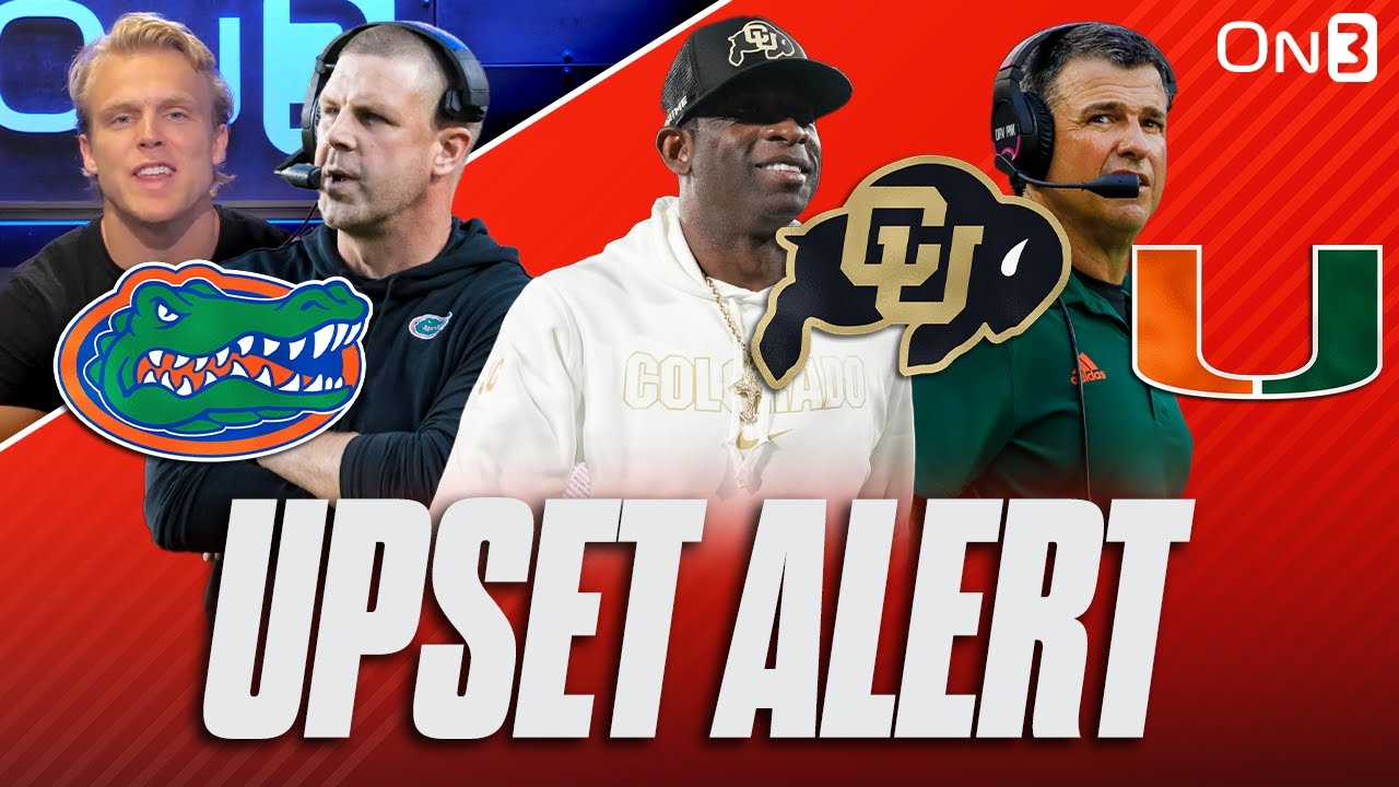 CFB Week 11 UPSET Alert | Deion Sanders, Colorado Last Stand | Florida ...