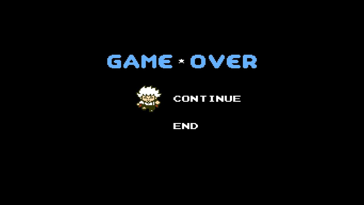Castlevania Special: I'm Kid Dracula - Continue and Game Over Screen ...