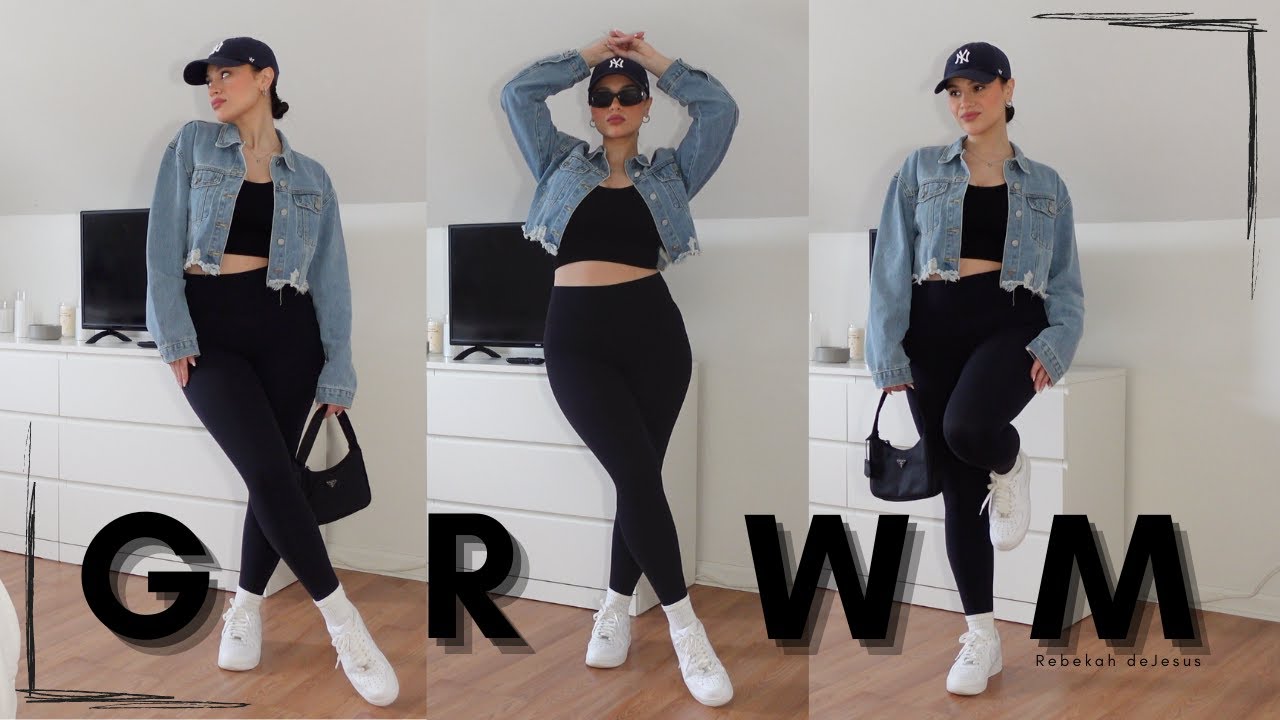 GRWM #6: athleisure midsize outfit! (one of my go-tos) - YouTube