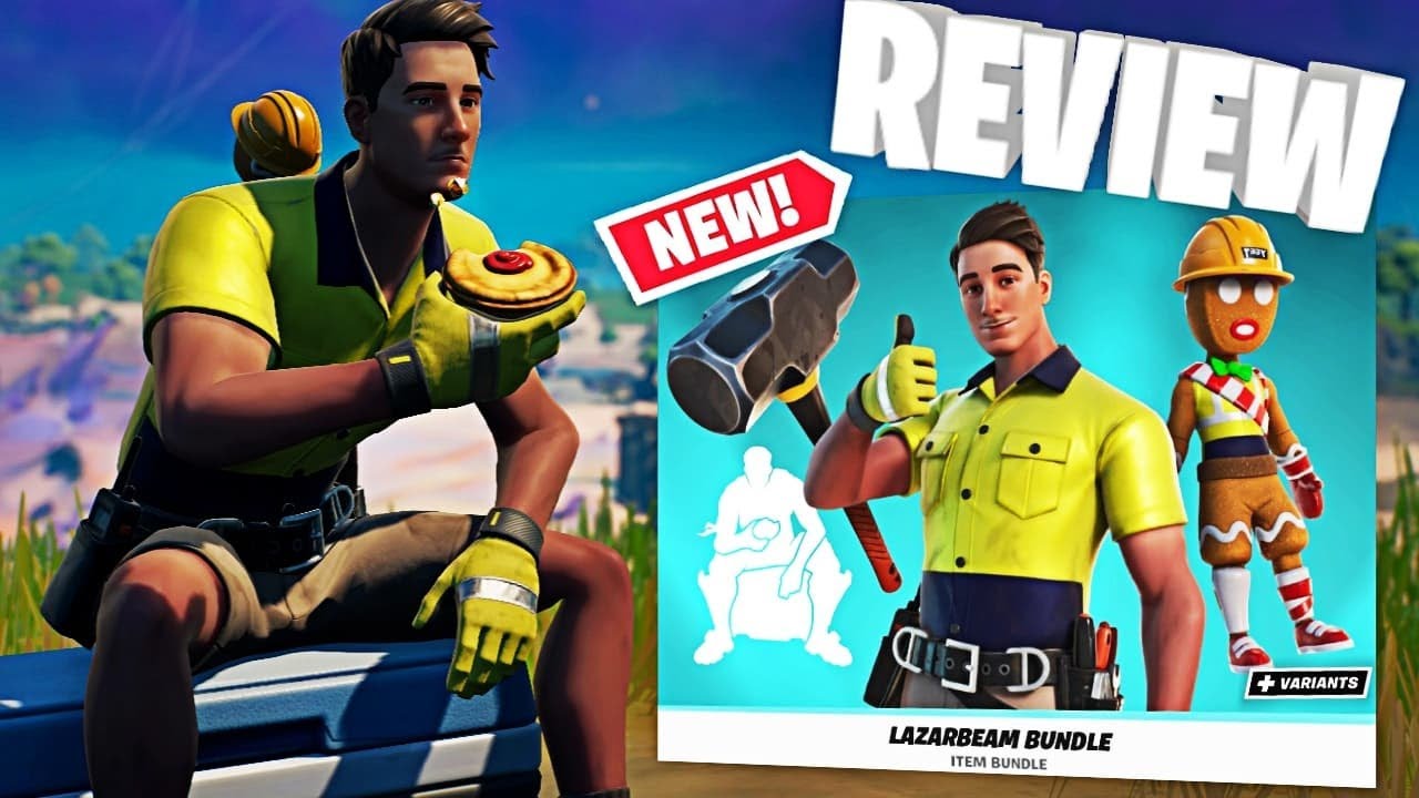 *NEW* LAZARBEAM SKIN + OL' MATE SLEDGY PICKAXE + LUNCH BREAK EMOTE ...
