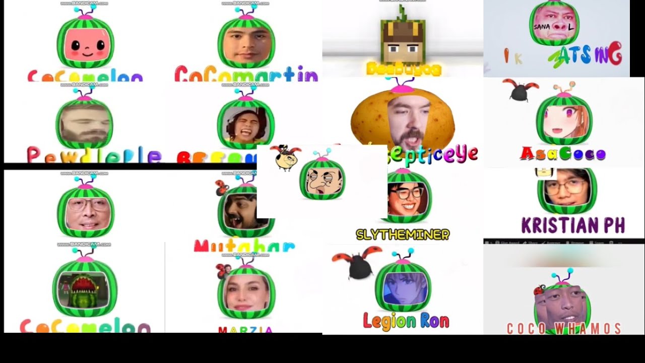 The Ultimate Cocomelon intro compilation video Part 1,2,3 and 4 - YouTube