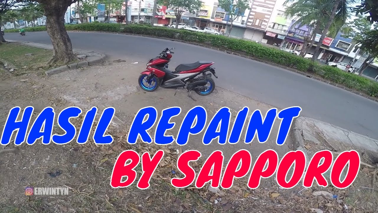 HASIL REPAINT VELG AEROX BLUE CANDY TONE PEMAKAIAN 2 MINGGU!🔥🔥🔥MOTOVLOG ...