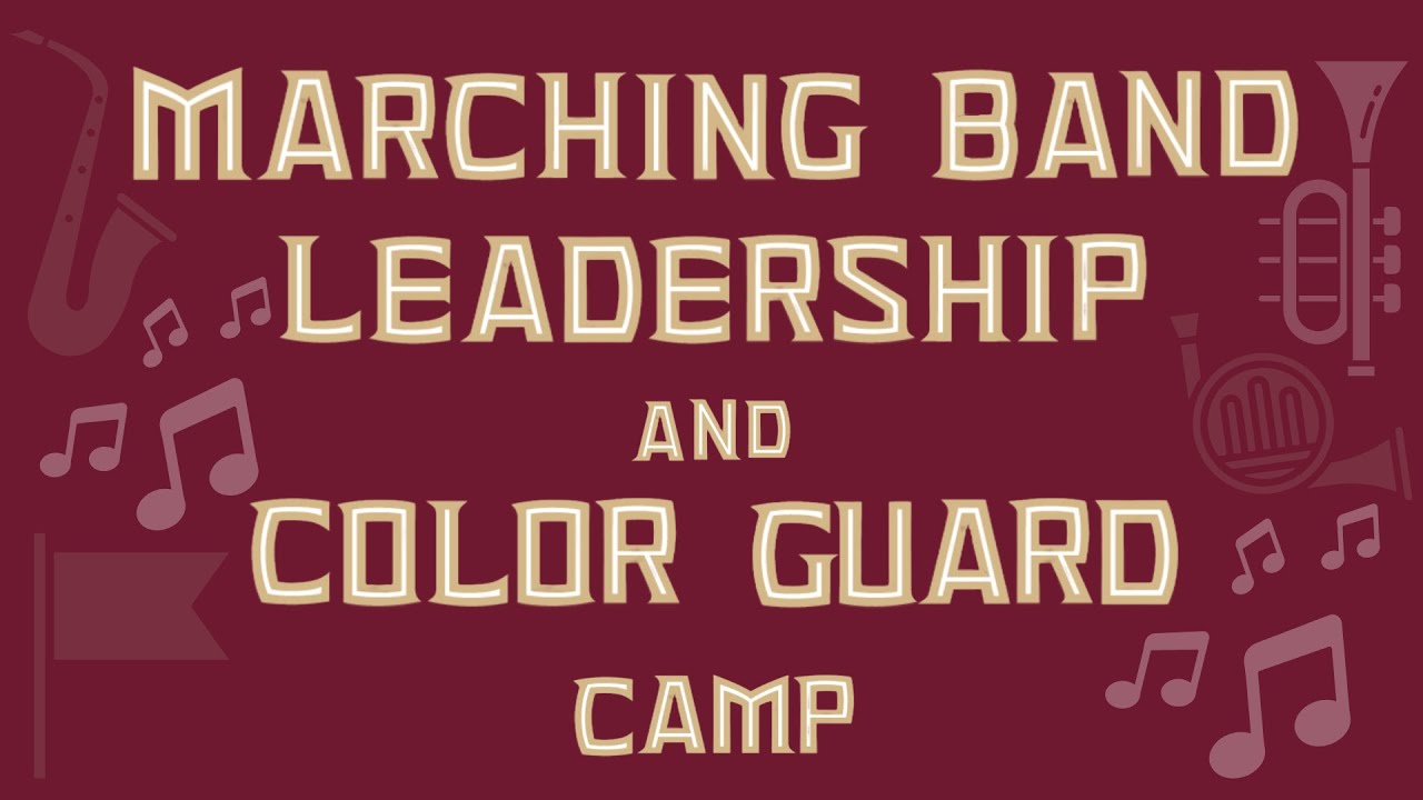 2025 Marching Band Leadership and Color Guard Camp Slideshow - YouTube