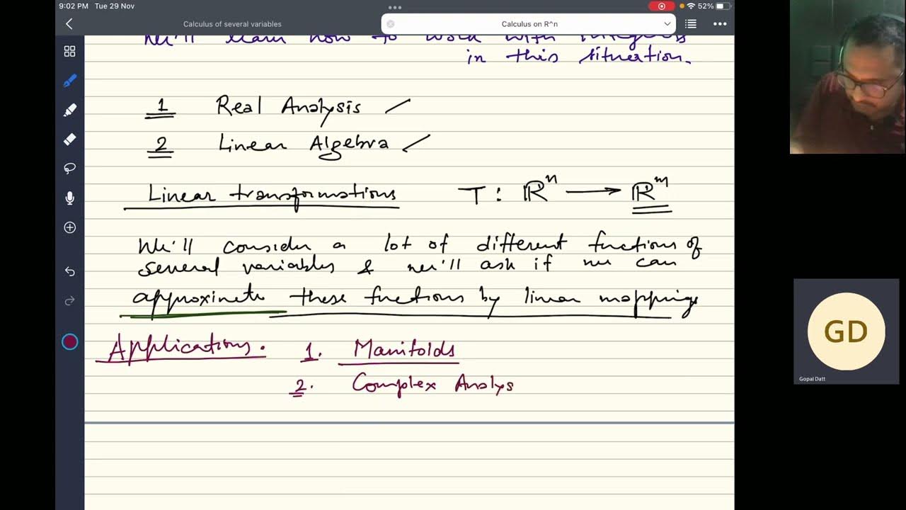 Multivariable Calculus-Lec-1 (Introduction, visualizing real-valued functions of two variables ...