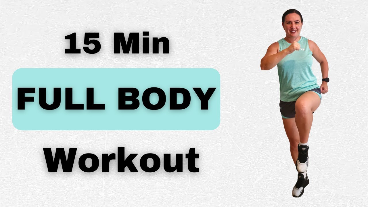 15-Min Easy, Full Body Workout at Home | Entrenamiento Fácil, Todo el ...