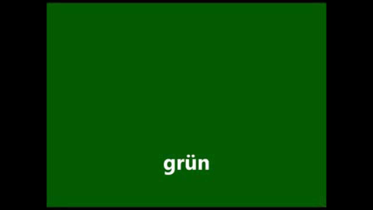 Lezioni di tedesco: die Farben - I colori - YouTube