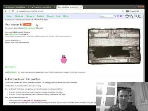CodeAbbey intro - submitting solutions of programming problems - and ...