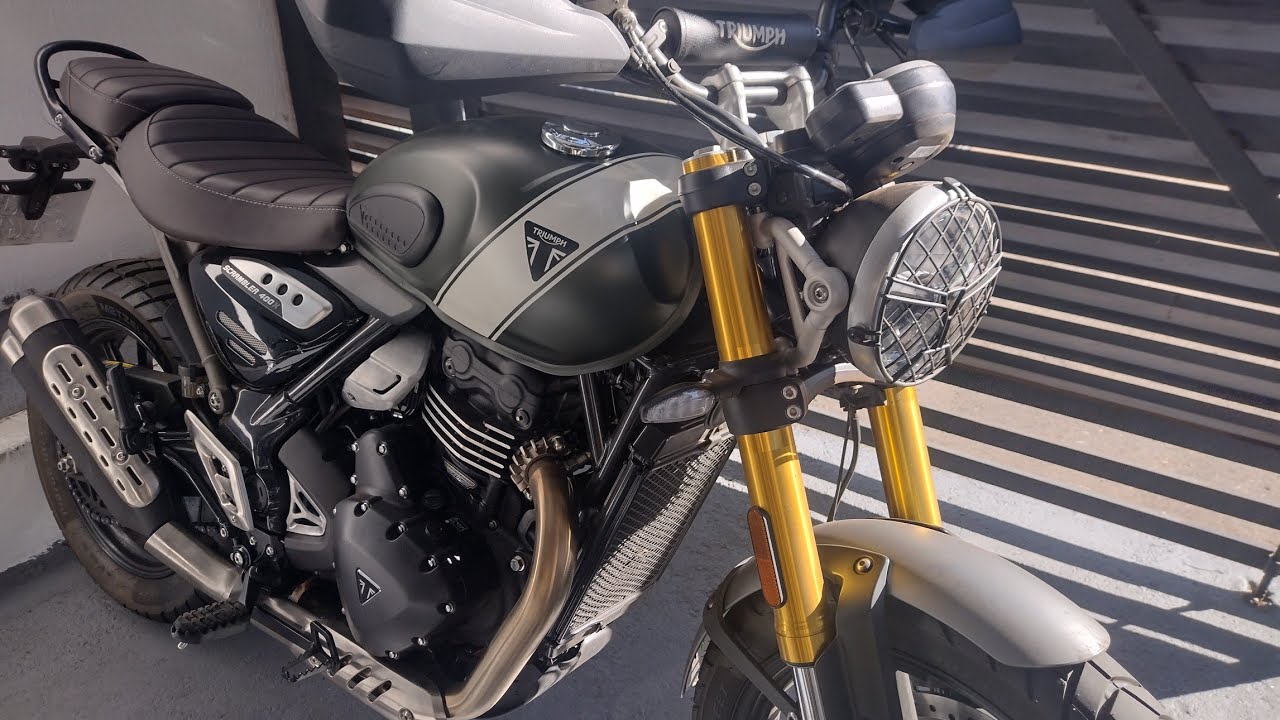 Triumph Scrambler 400 parece uma Titan 160!!@motolivre.com_aventura ...
