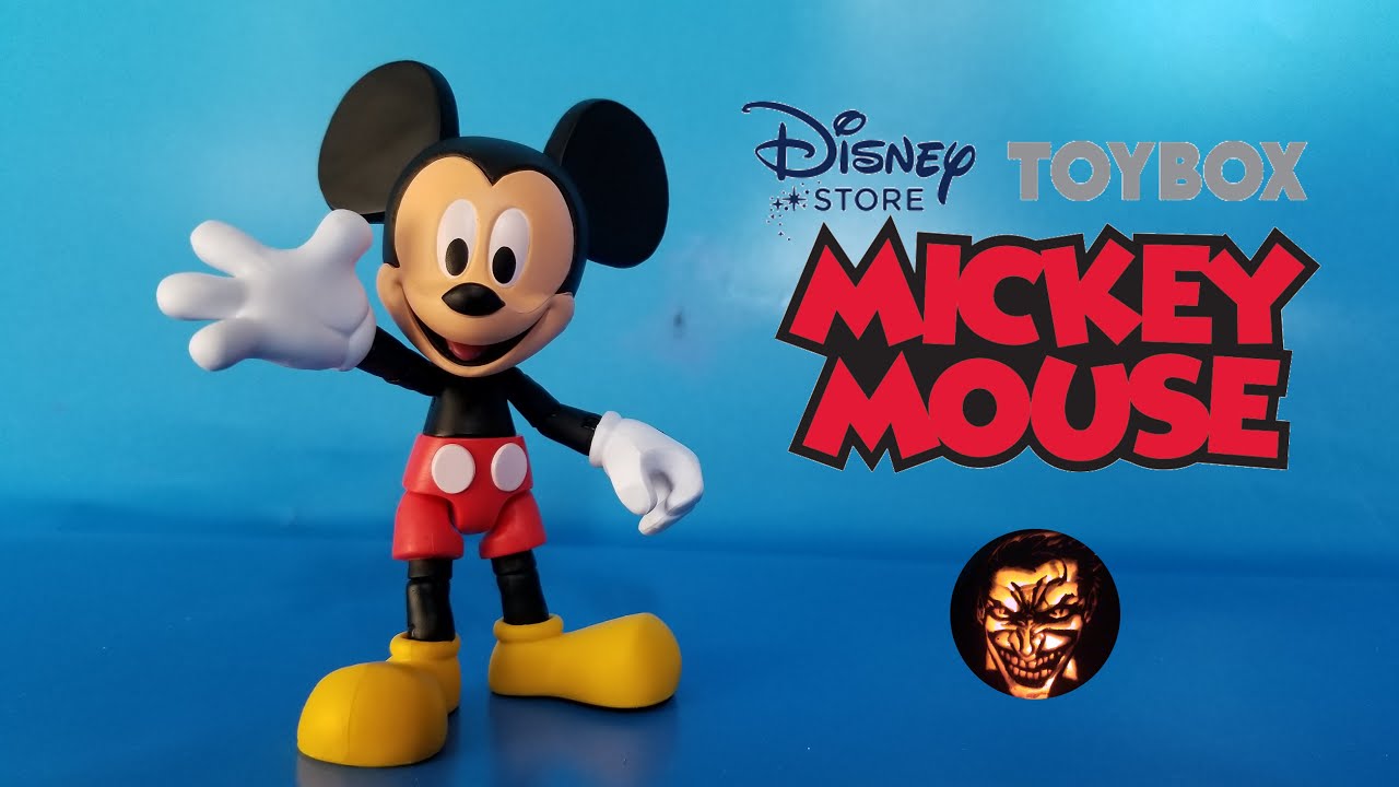 Disney Toybox MICKEY MOUSE Action Figure Review - YouTube