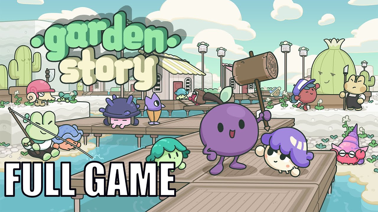 Garden Story - Full Game Walkthrough 2024 (No Commentary) - YouTube