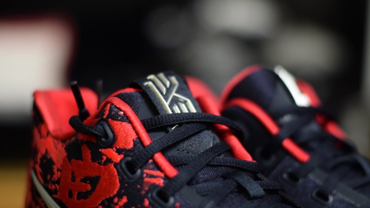 KYRIE 3 SAMURAI DETAILED LOOK - YouTube