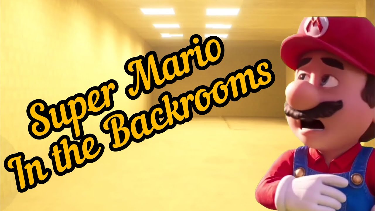Super Mario in the Backrooms #backrooms #supermario - YouTube