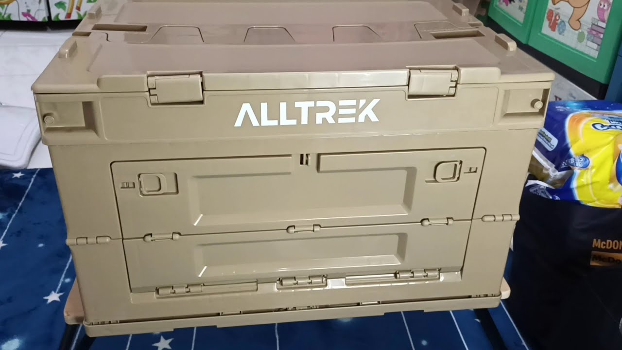 Unboxing Storage Box 50 L Alltrek - YouTube