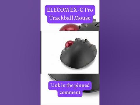 Master Your Workflow with the ELECOM EX-G Pro Trackball Mouse #shorts - YouTube