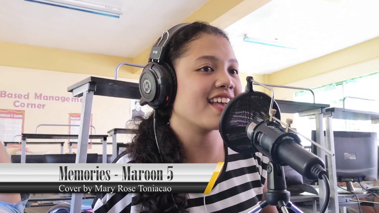 Memories - Maroon 5 (Cover by Mary Rose Toniacao) - YouTube