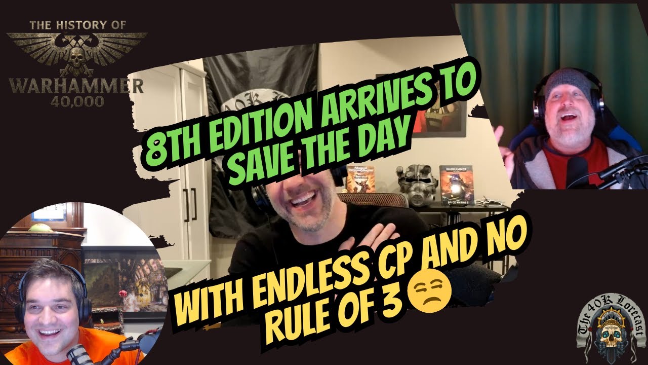 Warhammer 40k 8th edition arrives to save the day. With a few quirks. # ...