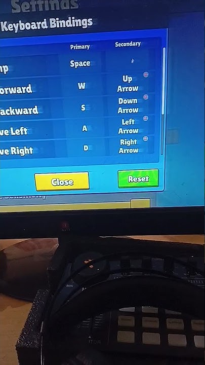 How to bind keys/buttons on keyboard/controller in stumble guys #shorts - YouTube