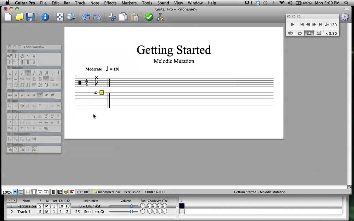 Guitar Pro (Drums) 1 - Getting Started - YouTube