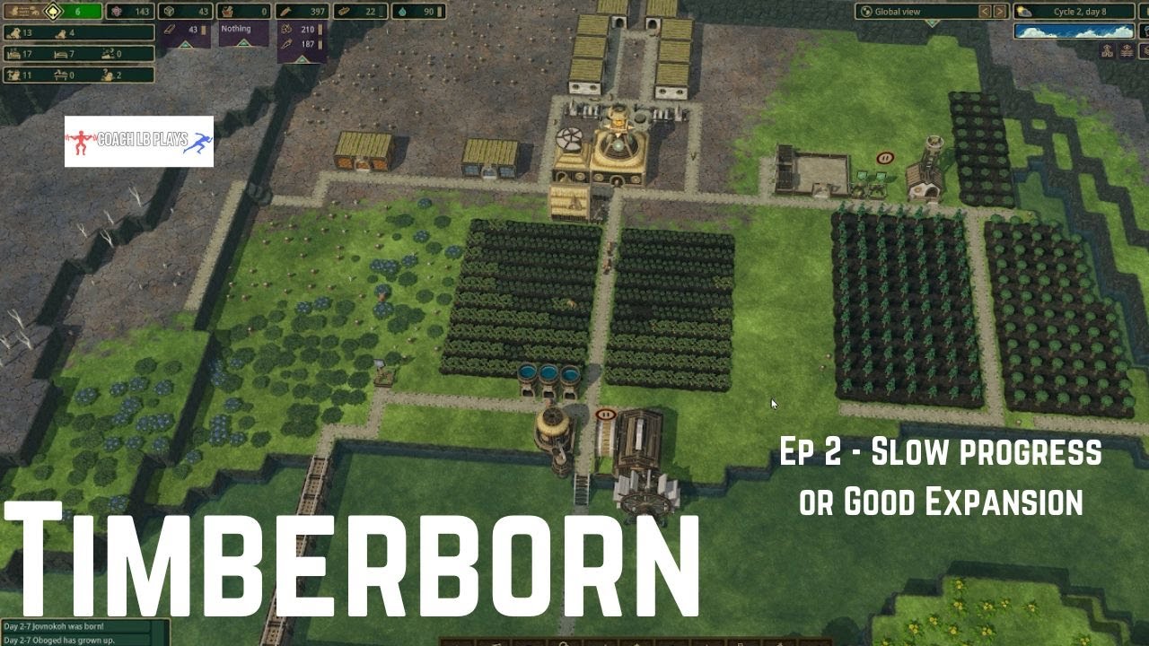 Slow Progress or Good Expansion - Waterfalls Ep 2 - Timberborn - YouTube