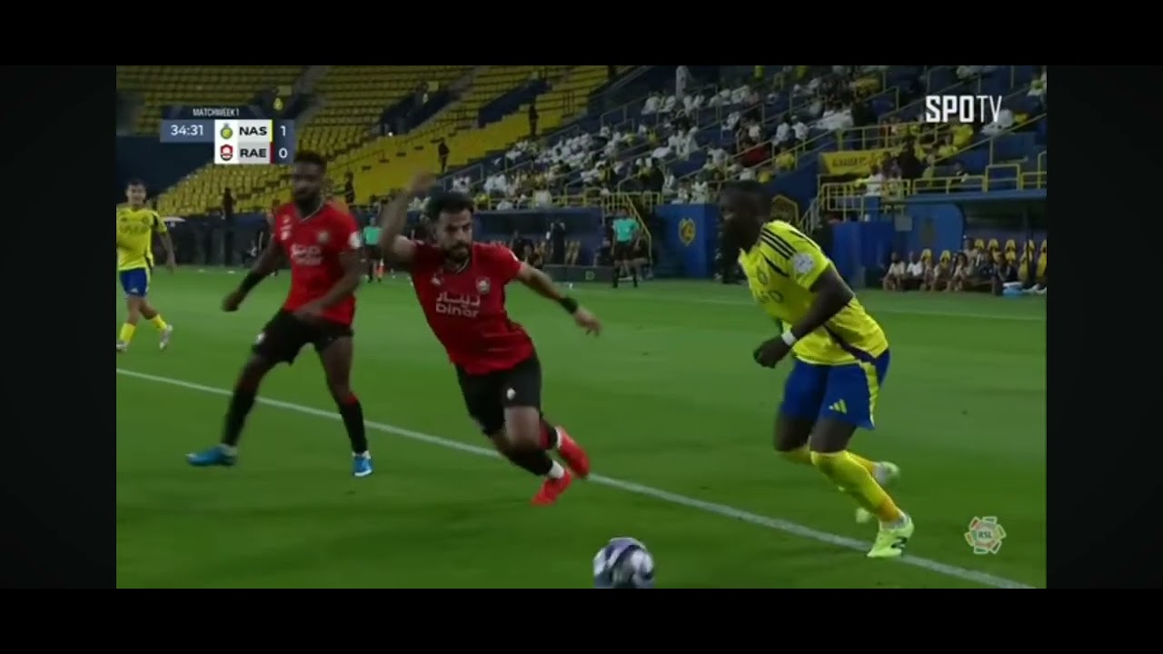 Saudi Pro League 2024/25] | MW1 | Al Nassr vs Al Raed. cristiano goal 🐐 ...
