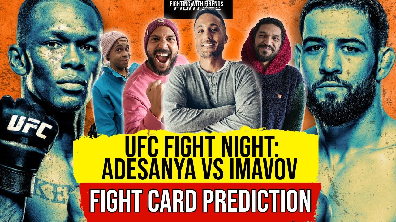 UFC Fight Night Riyadh Preview! 🔥 Adesanya vs. Imavov, Shara vs. MVP ...