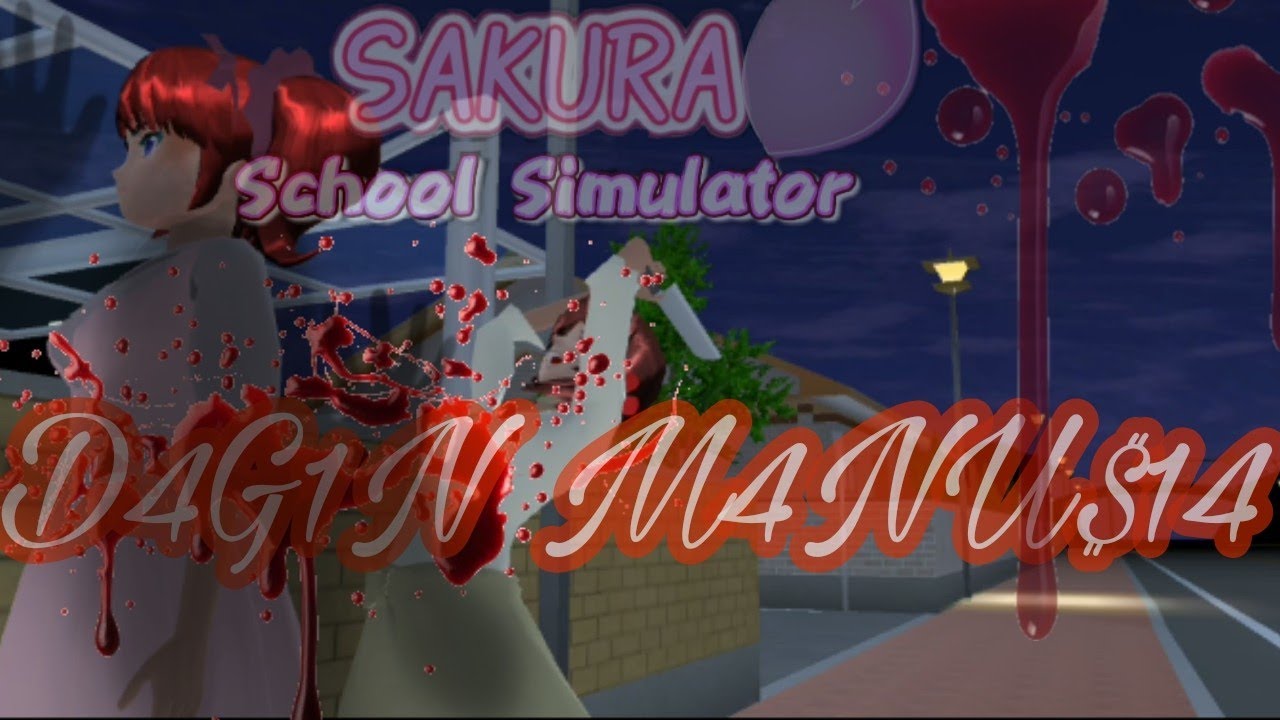 DRAMA HOROR || SAKURA SCHOOL SIMULATOR||PENJUAL D4G1NG M4NU$14 - YouTube