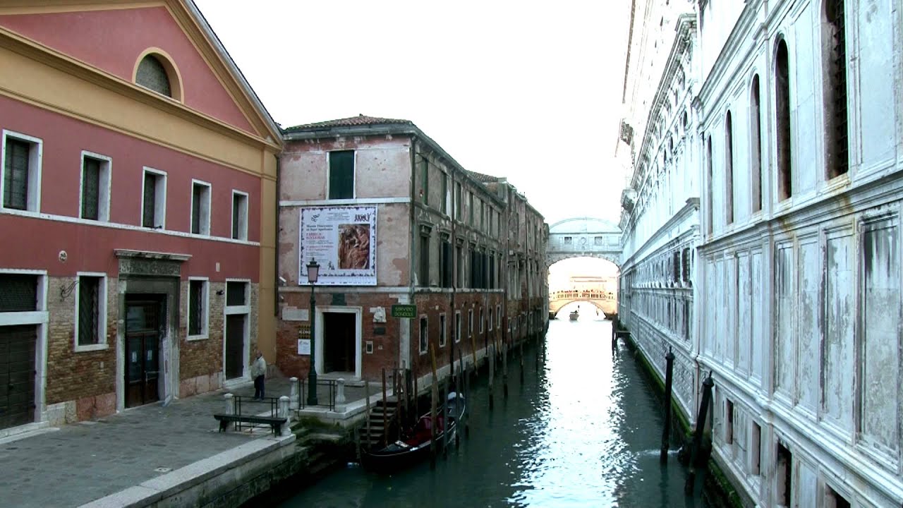 Venecija, Italija - Most uzdaha - Ponte dei Sospiri - YouTube