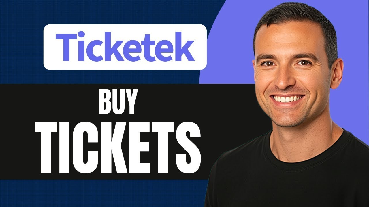 How to Buy Tickets on Ticketek (Full Tutorial) - YouTube