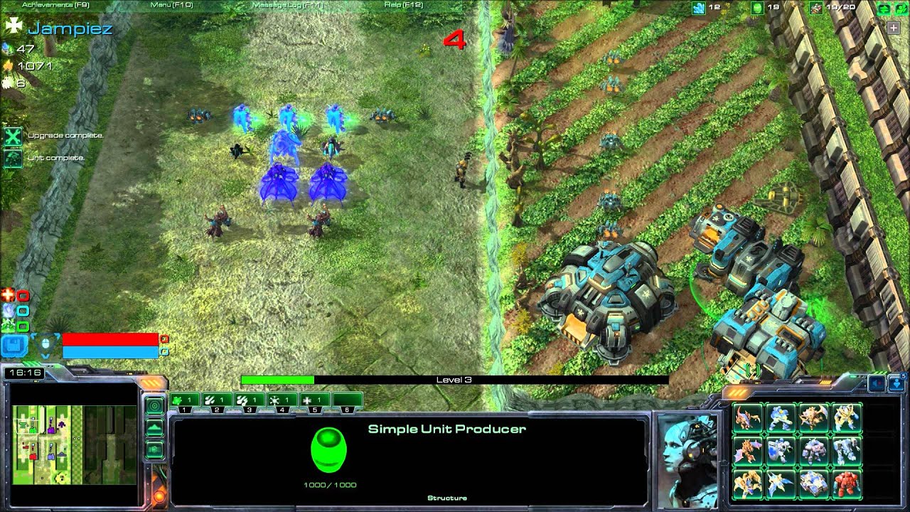 Starcraft 2 Custom map Squadron Tower Defense G14 RESET PRESTIGE ...